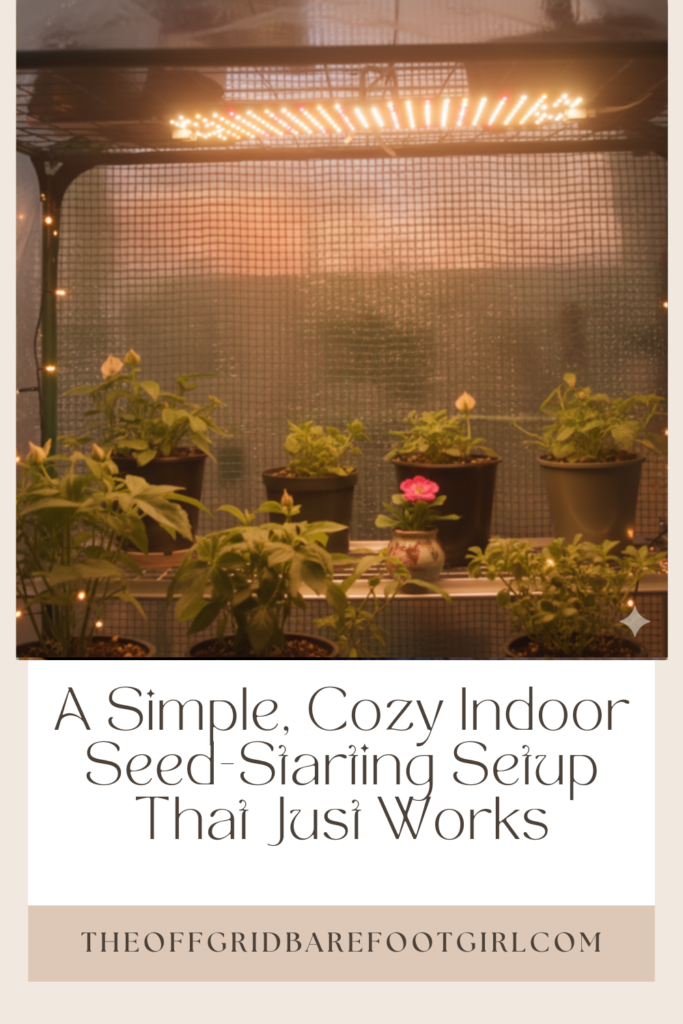 A Simple, Cozy Indoor Seed-Starting Setup That Just Works - The Off ...